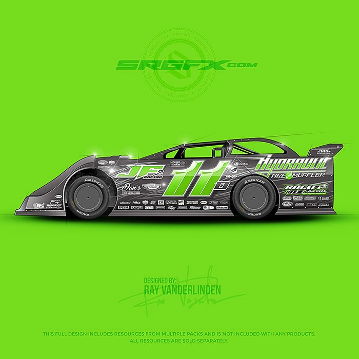 Dirt Late Model Template