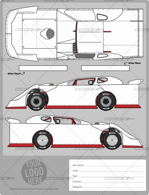Dirt Late Model Template