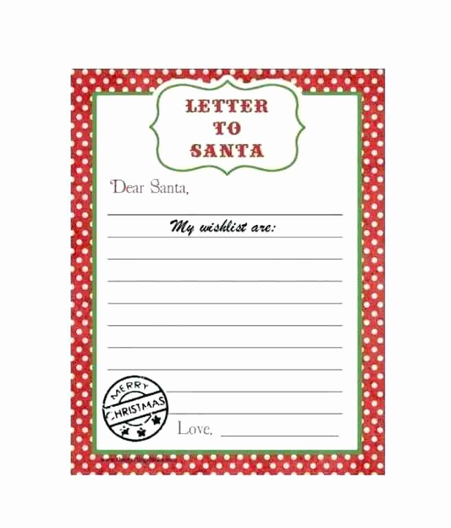 Gift Exchange Wish List Template