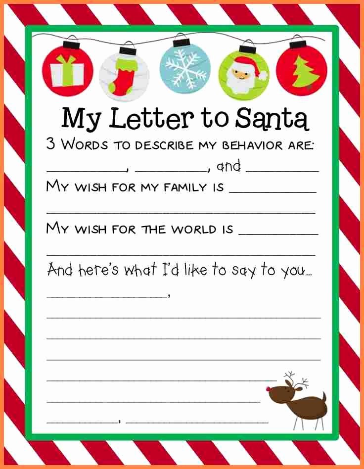 Gift Exchange Wish List Template