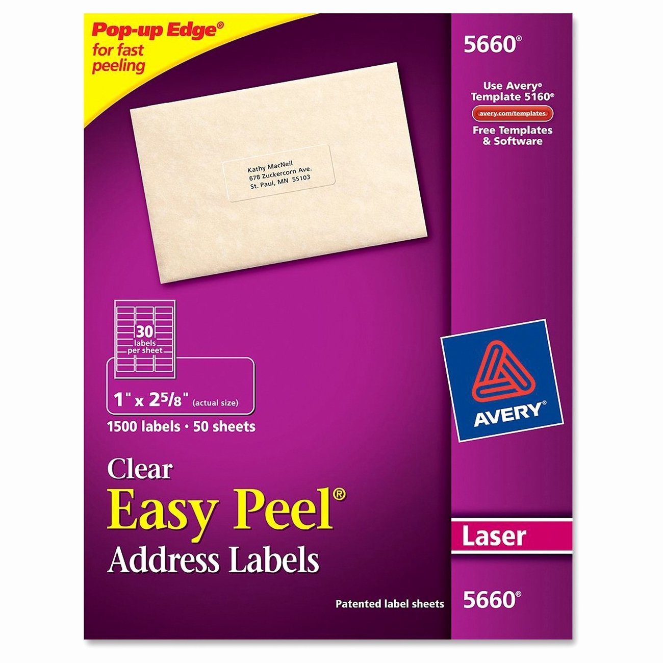 Address Label Templates Free Latter Example Template