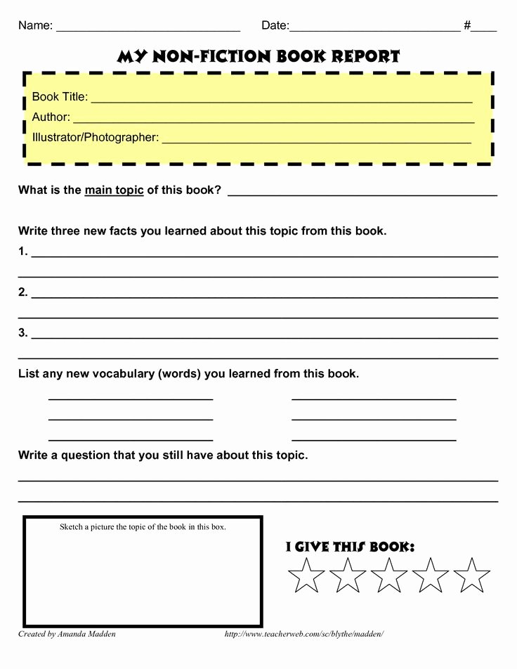 Biography Book Report Template Letter Example Template Biography Book Report Template Letter Example Template