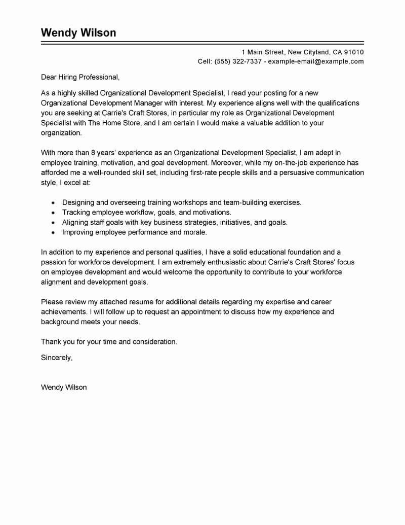 Best Management Shift Leader Cover Letter Examples Letter Example 