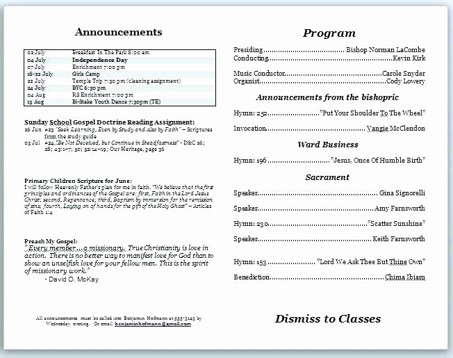 Church Bulletin Templates Microsoft Publisher