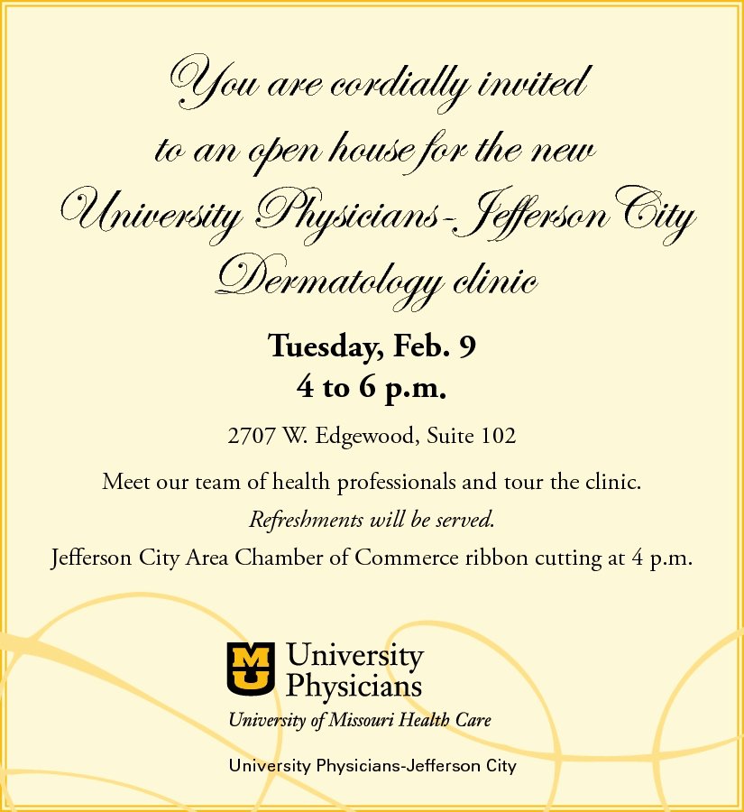 You Are Cordially Invited Template