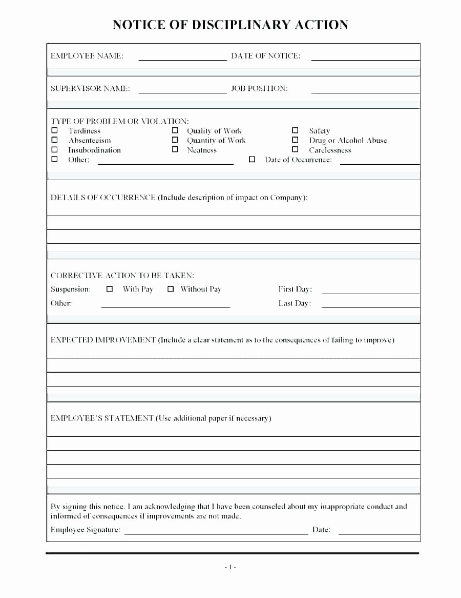 Employee Write Up Template Choice Image Template Design Letter 