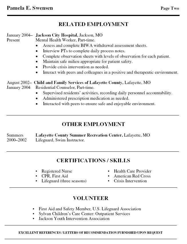 Mental Health Worker Cover Letter Latter Example Template