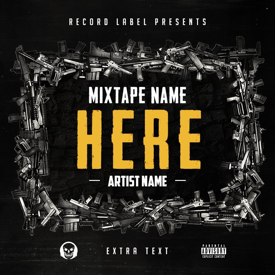 Free Hip Hop Mixtape Cover V6 Psd By Shiftz On Deviantart Letter 