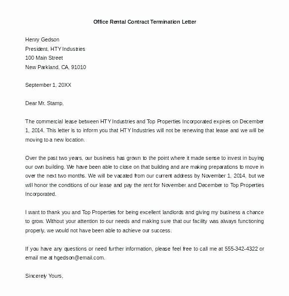 Health Insurance Termination Letter Latter Example Template