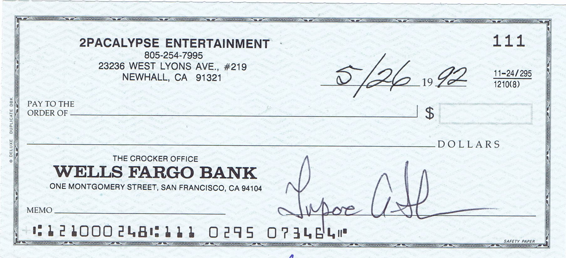 Wells Fargo Check Sample Latter Example Template