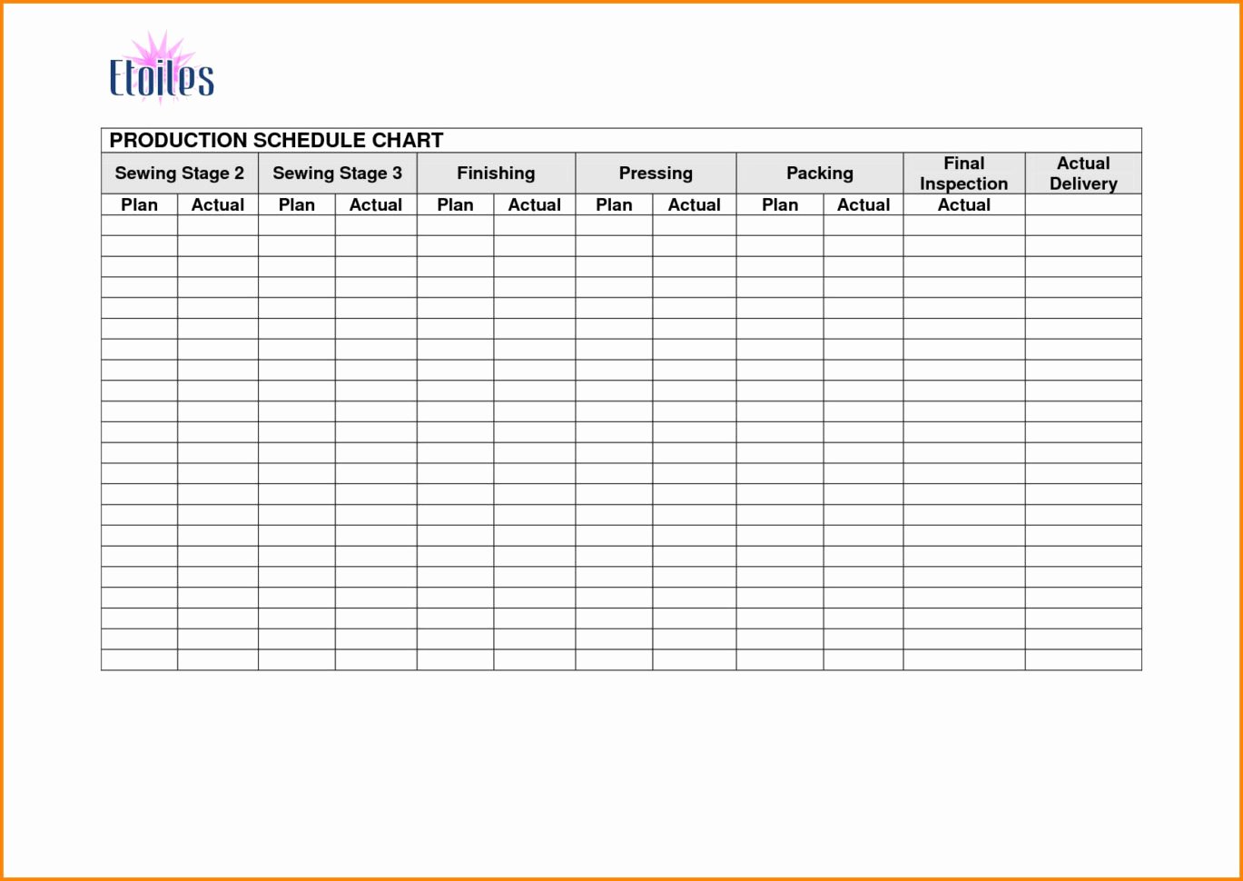 Time Management Template Excel