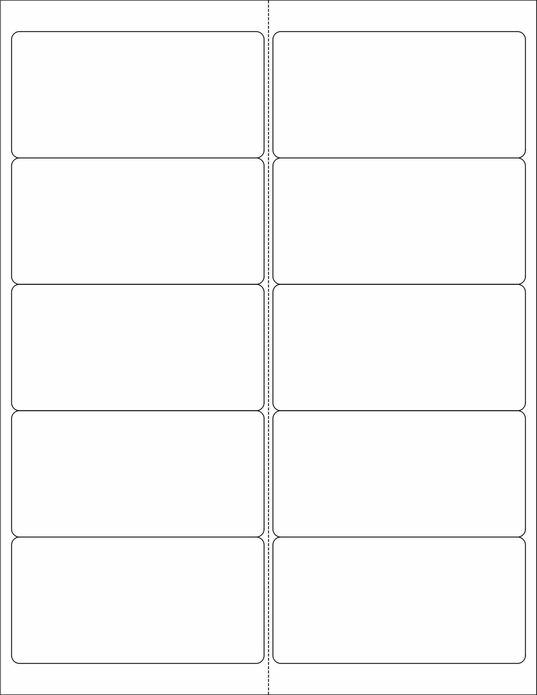 Polaroid Round Labels Template