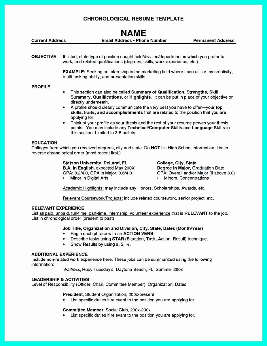 Resumes For Cna Position Latter Example Template