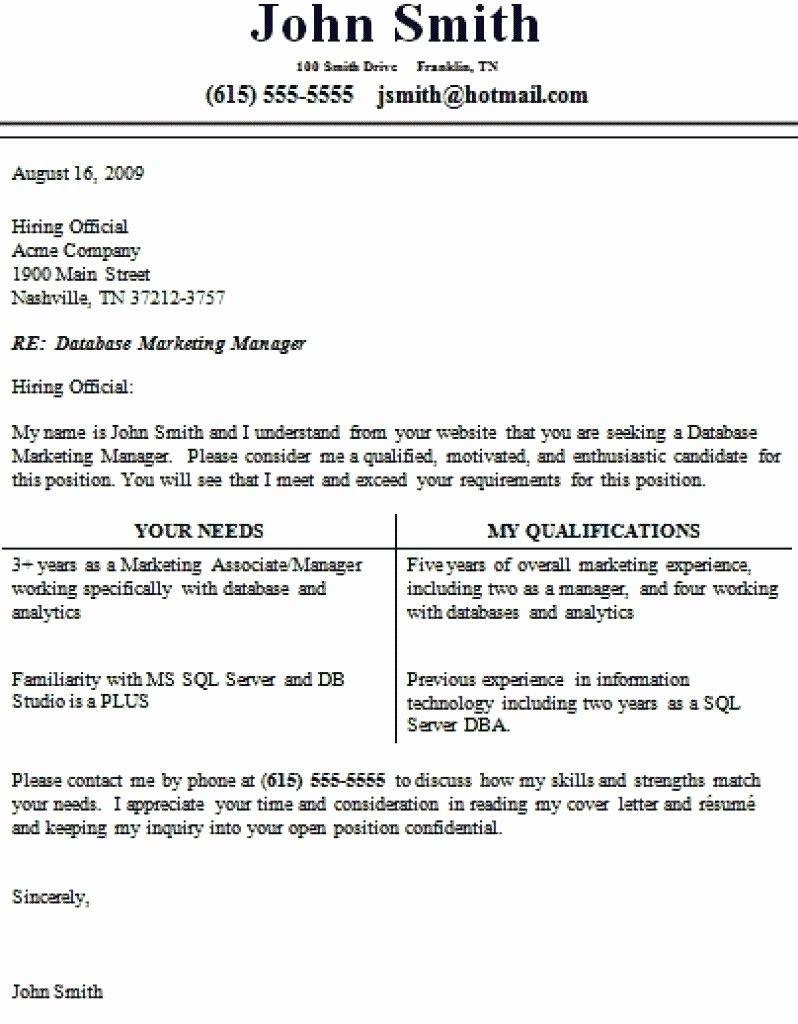 Email Template For Sending Resume Letter Example Template