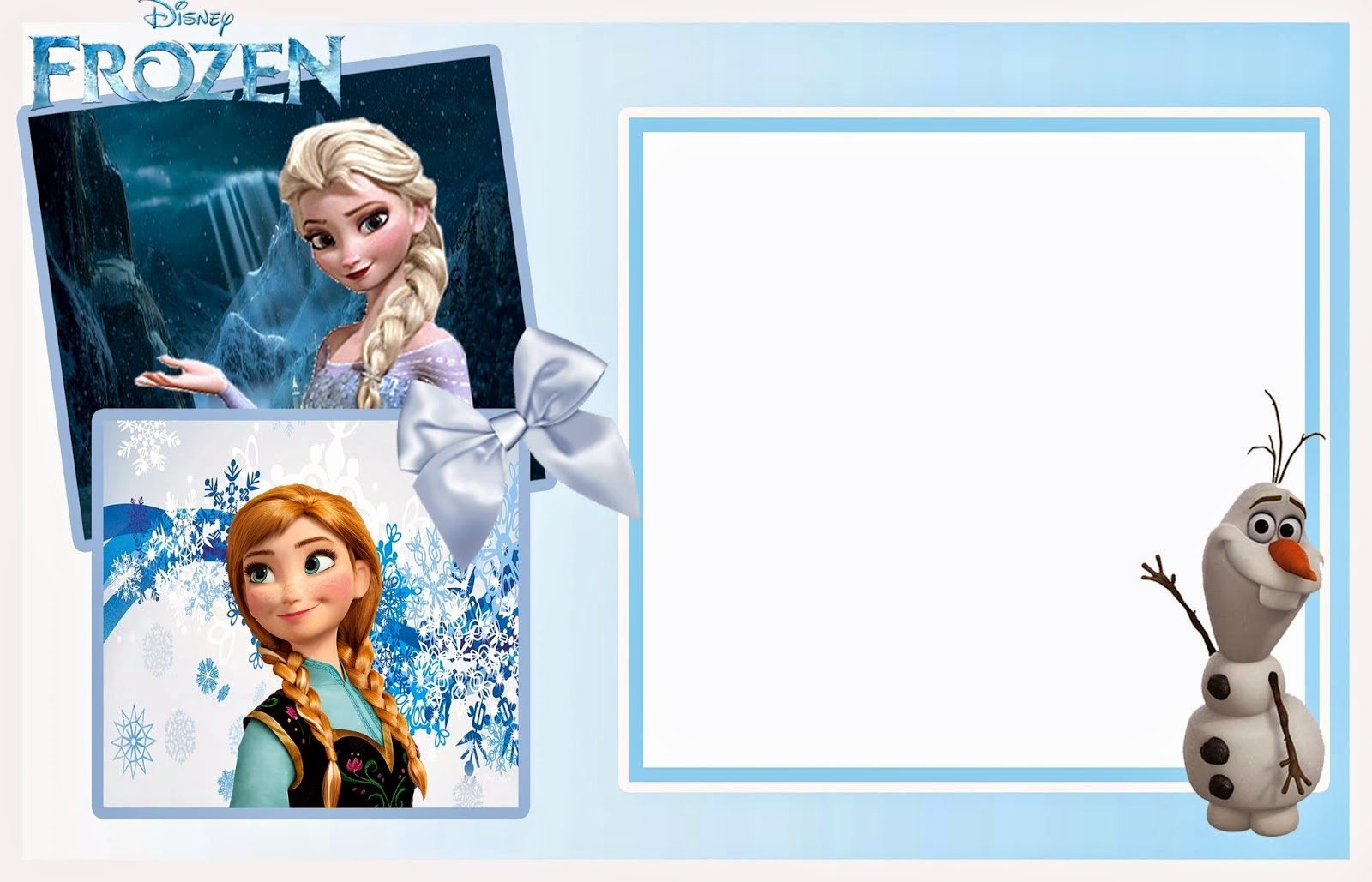 Frozen Invitation Templates Free Download Letter Example Template